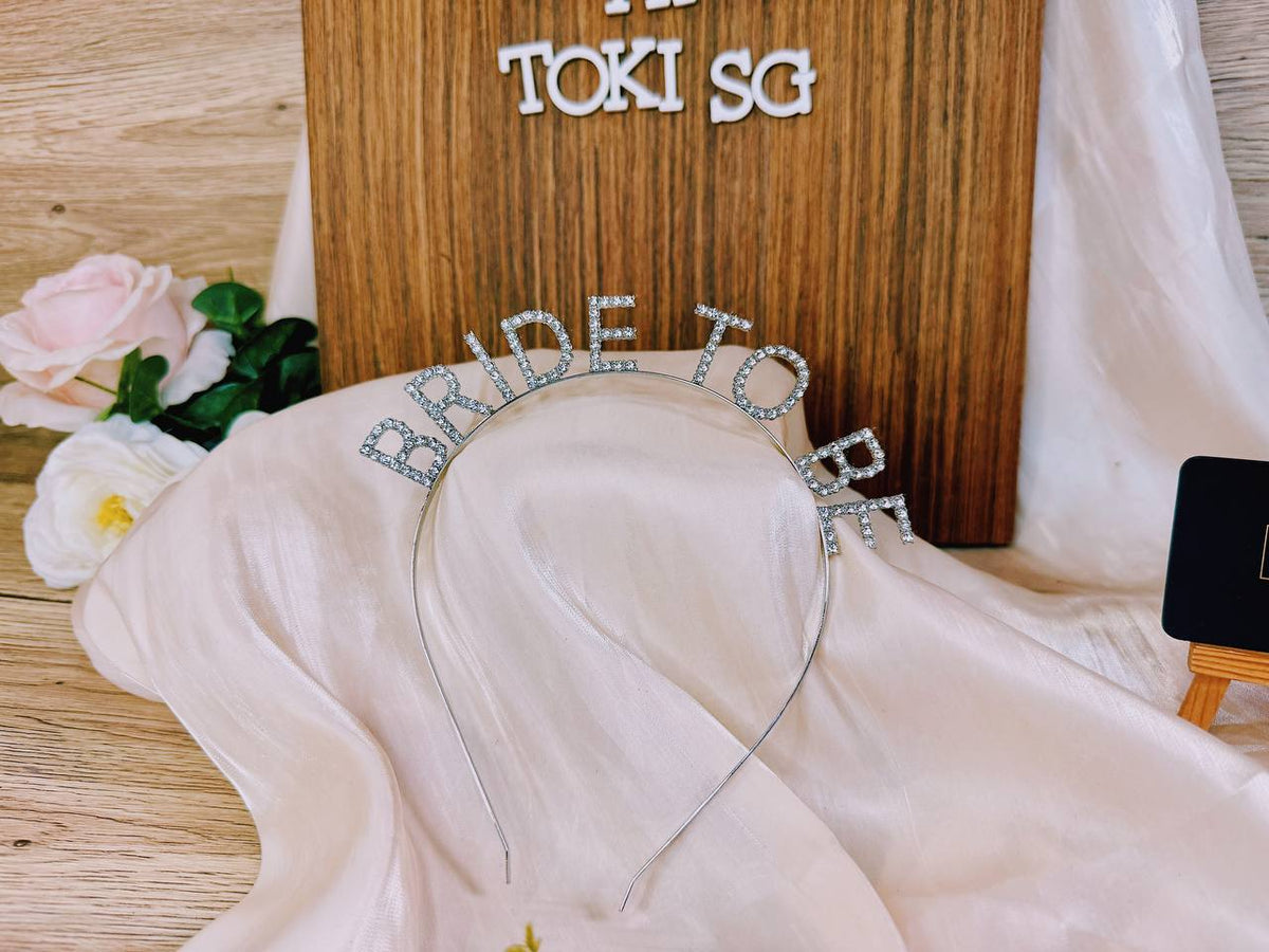 Singapore Online Florist, TOKI.SG - Bachelorette Party Hairband - "Bride-To-Be", Other Gifts Ideas