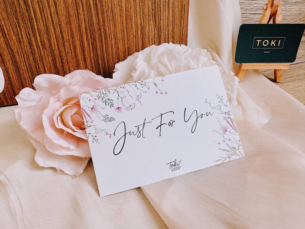 Gift Message Card with Printing Service - TOKI Cards