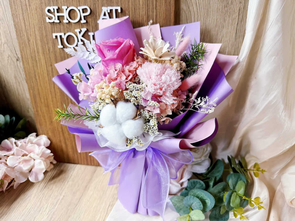 Singapore Online Florist, TOKI.SG - "One of Everything" - Purple & Pink ...
